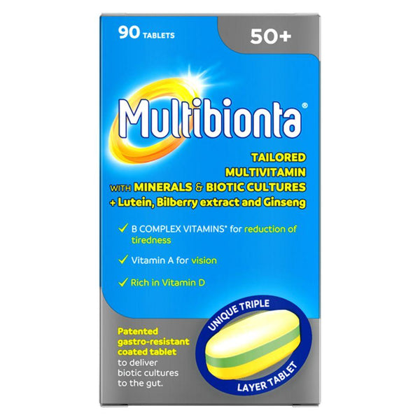 Multibionta 50+ - 90 Tablets – BrandListry