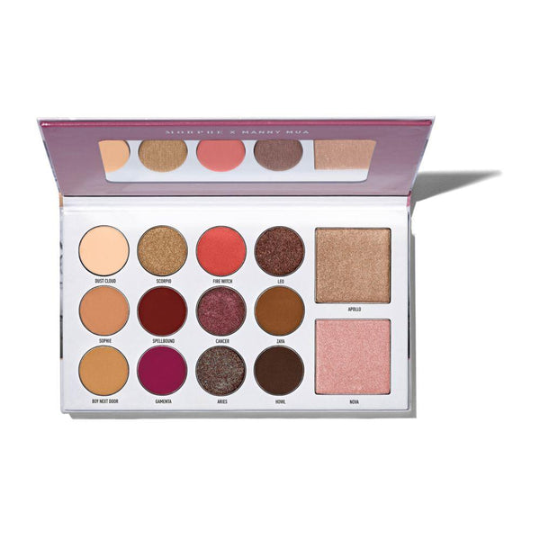 X Manny Mua Glam Eyeshadow + Highlighter Palette – BrandListry