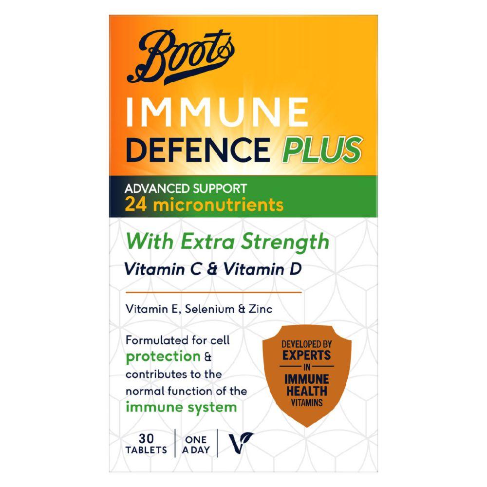 Immune Defence Plus Advanced Support 24 Micronutrients, 30 Tablets ...